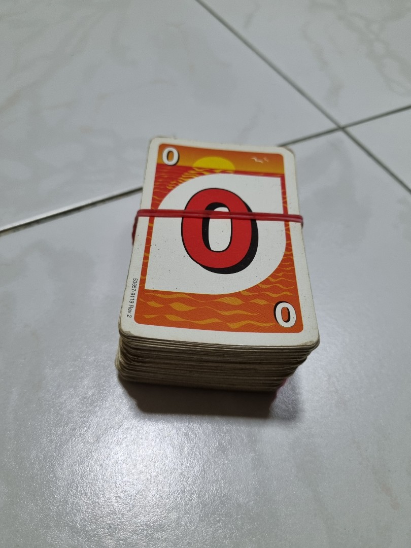 UNO Beach theme cards, Hobbies & Toys, Toys & Games on Carousell