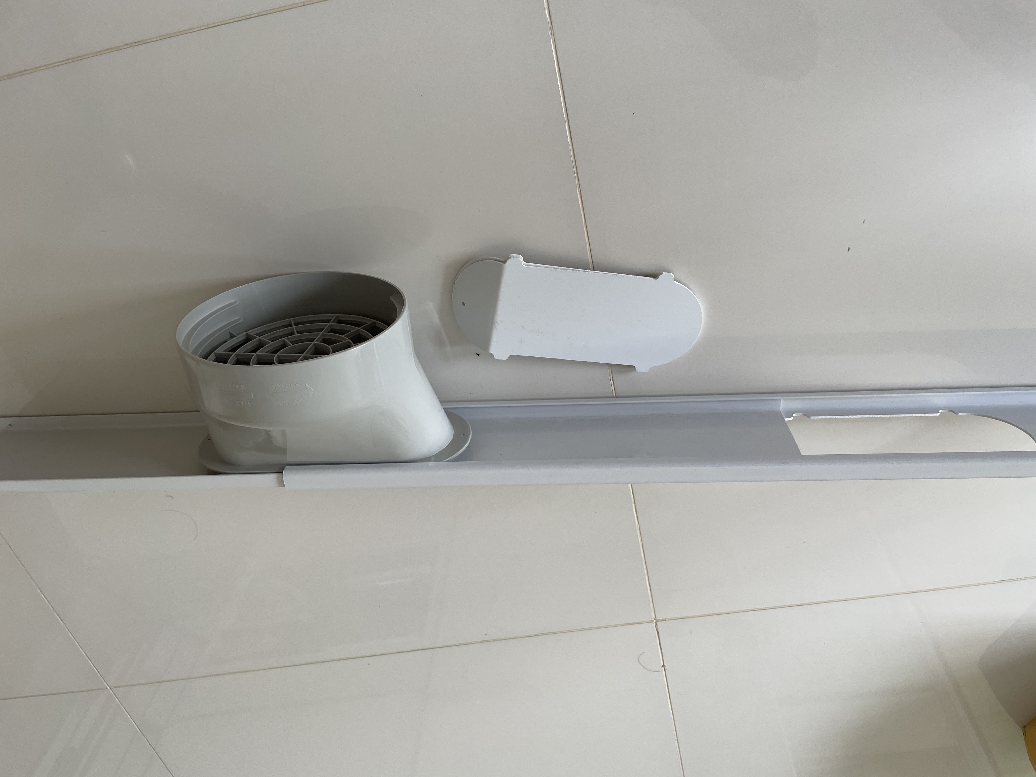 Ventilation ducting out window panel, TV & Home Appliances, Other Home ...