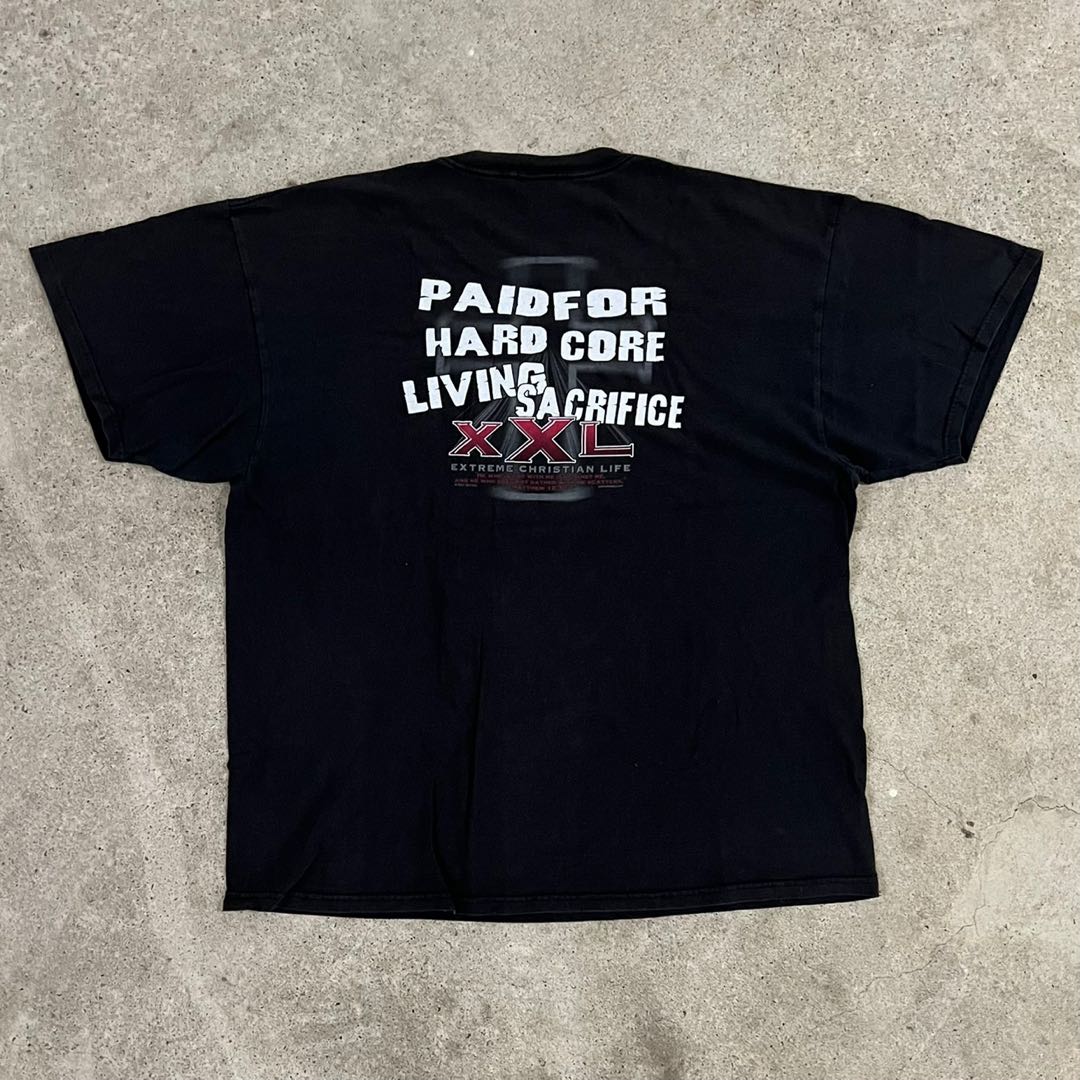 Vintage 00s Extreme Christian Life Jesus Tee, Men's Fashion, Tops ...
