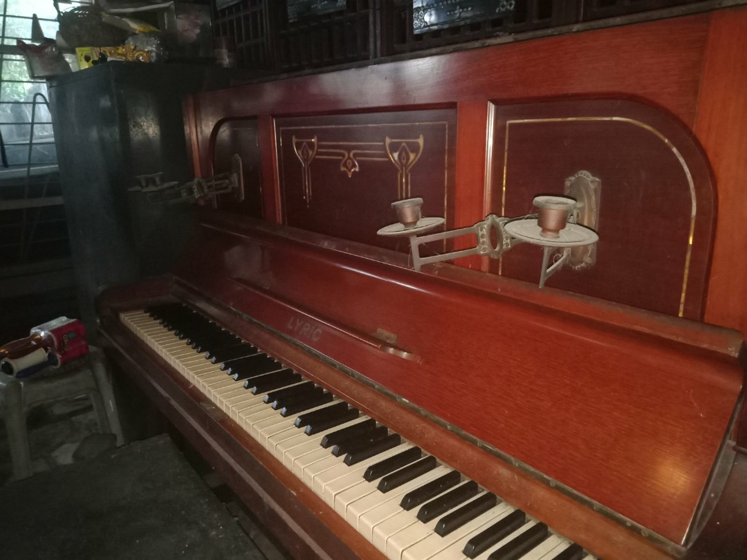 Vintage 1800s Lyric Piano Upright, Hobbies & Toys, Music & Media ...