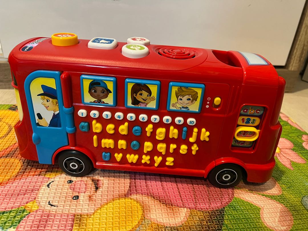 Vtech Toy Playtime Bus, Babies & Kids, Infant Playtime on Carousell