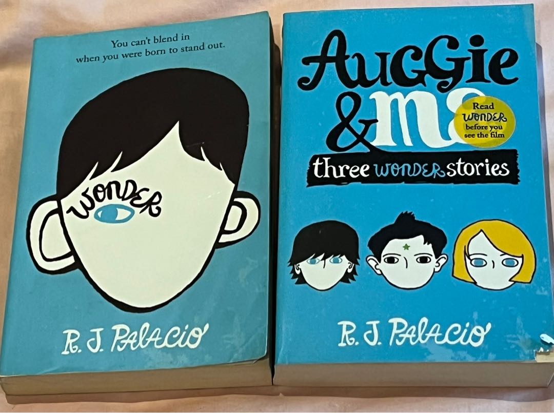 Wonder and Auggie&Me, Hobbies & Toys, Books & Magazines, Fiction & Non ...