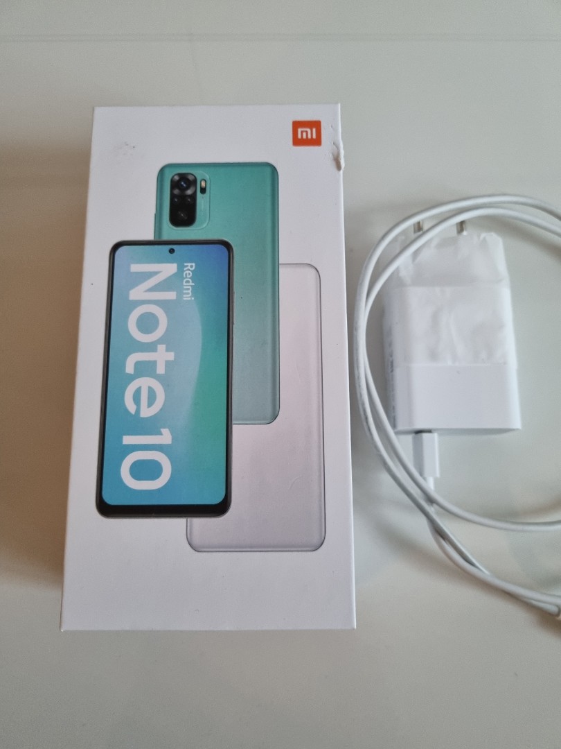 Xiaomi Redmi Note 10 4GB 64GB Cracked Screen Mobile Handphone, Mobile ...