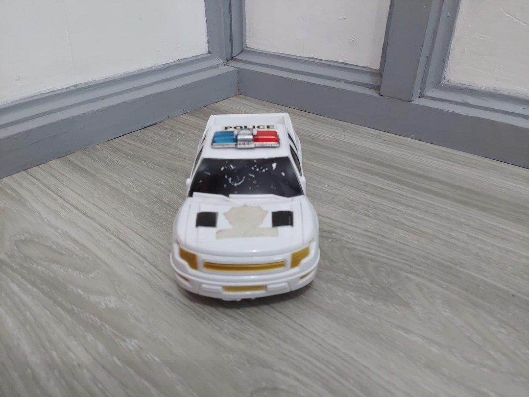 4x4 Police White Car Toy for kids (no need for batteries), Hobbies ...