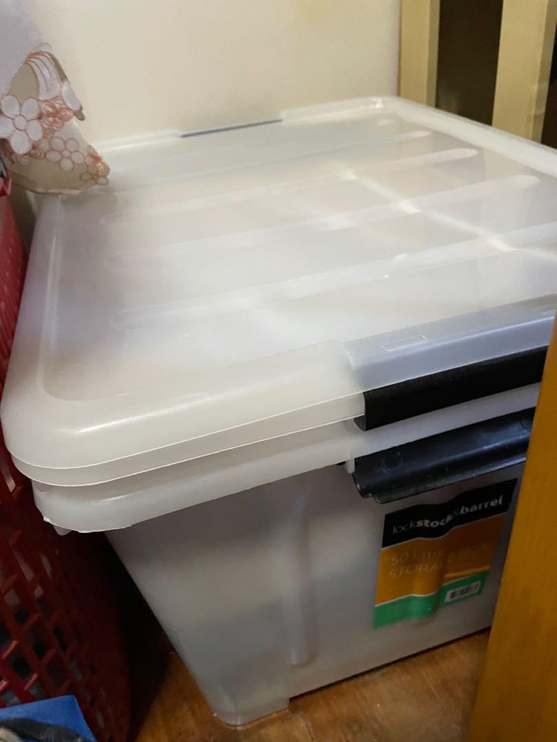 50L storage box, Furniture & Home Living, Home Improvement & Organisation, Storage Boxes ...