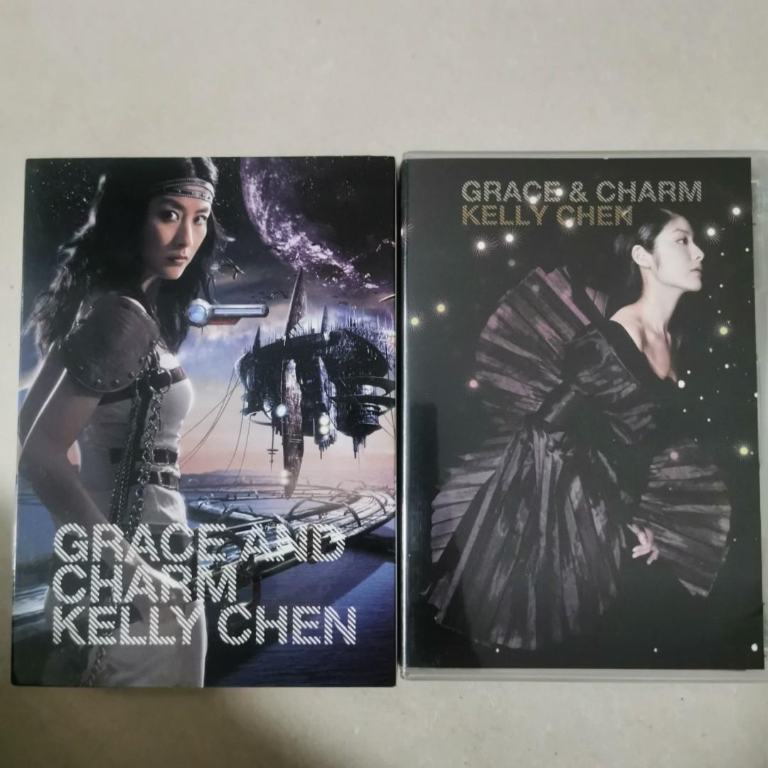 95％new 陳慧琳 Kelly chen Grace & Charm 專輯 CD + VCD ＃罕有保留原裝完美外紙盒 全套齊 碟面完美無瑕 接近全新, 興趣及遊戲, 音樂、樂器 & 配件 ...