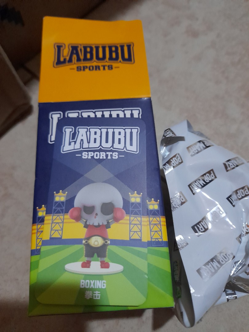 Labubu 拳擊 Boxing Tycoco 運動 Sports The Monsters How2Work Pop Mart 盲盒, 興趣 ...