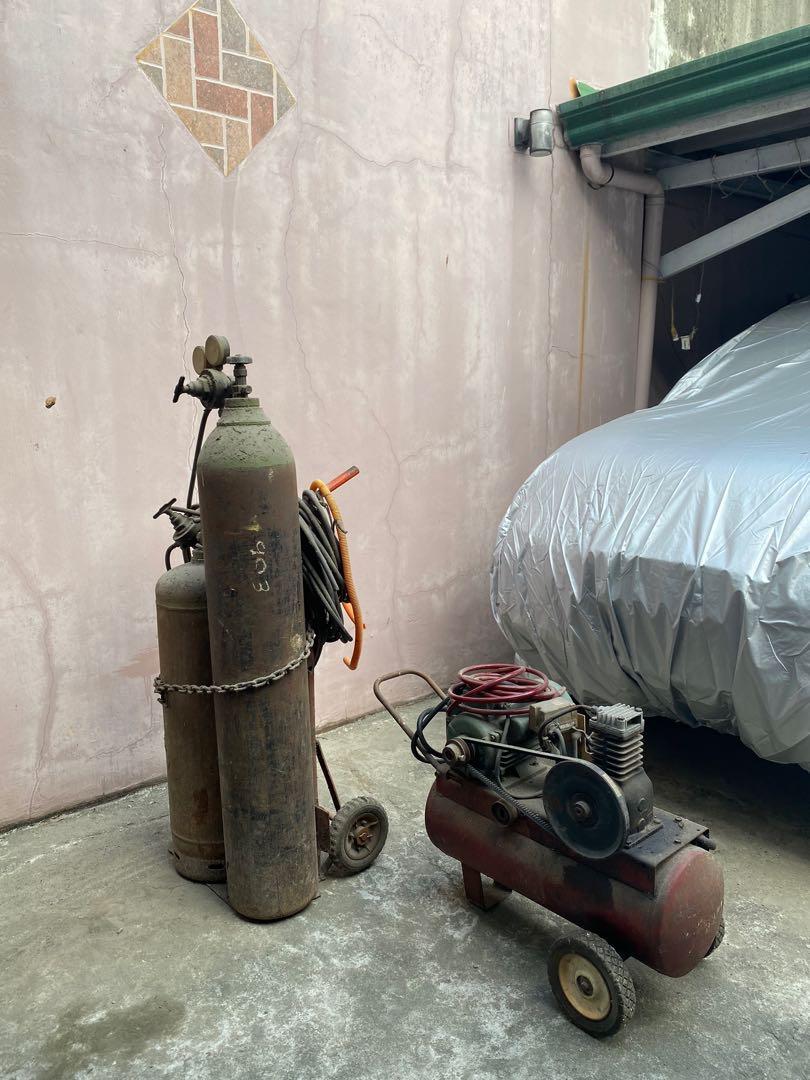 acetylene tank and air compressor, Commercial & Industrial, Industrial ...