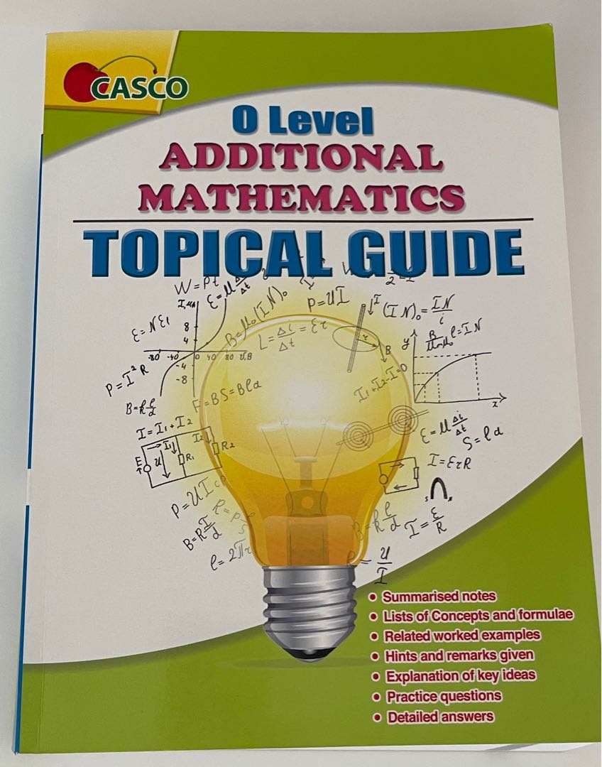 Additional Mathematics TG, Hobbies & Toys, Books & Magazines ...