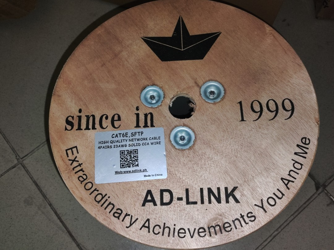 AD-LINK SFTP Cat6E CCA Ad link 305M-Blue Lan Cable Wire Adlink ...