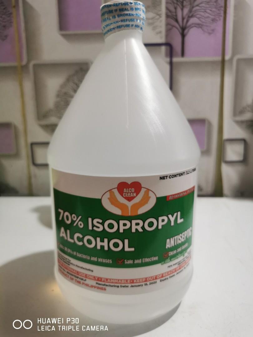 ALCO CLEAN alcohol, Health & Nutrition, Medical Supplies & Tools on ...