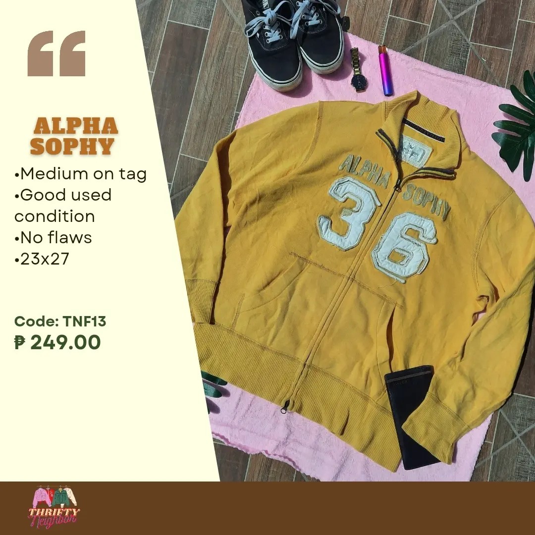 Alphasophy Vintage Jacket, Men's Fashion, Coats, Jackets and Outerwear on Carousell