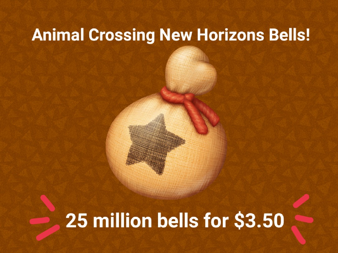 Animal Crossing New Horizons Bells!, Video Gaming, Video Games ...