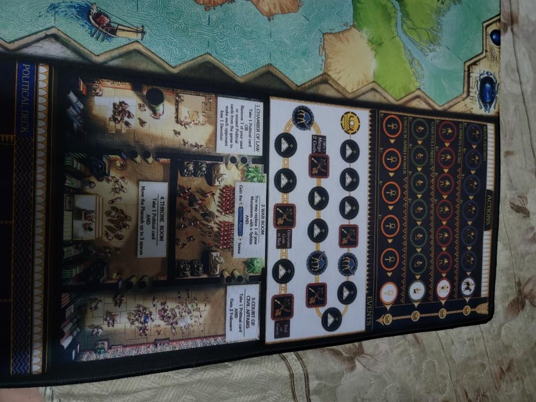 Ankh Gods of Eygpt Custom Playmat, Hobbies & Toys, Toys & Games on ...