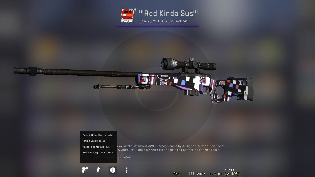 AWP | POP AWP (Among Us pattern)!! on Carousell