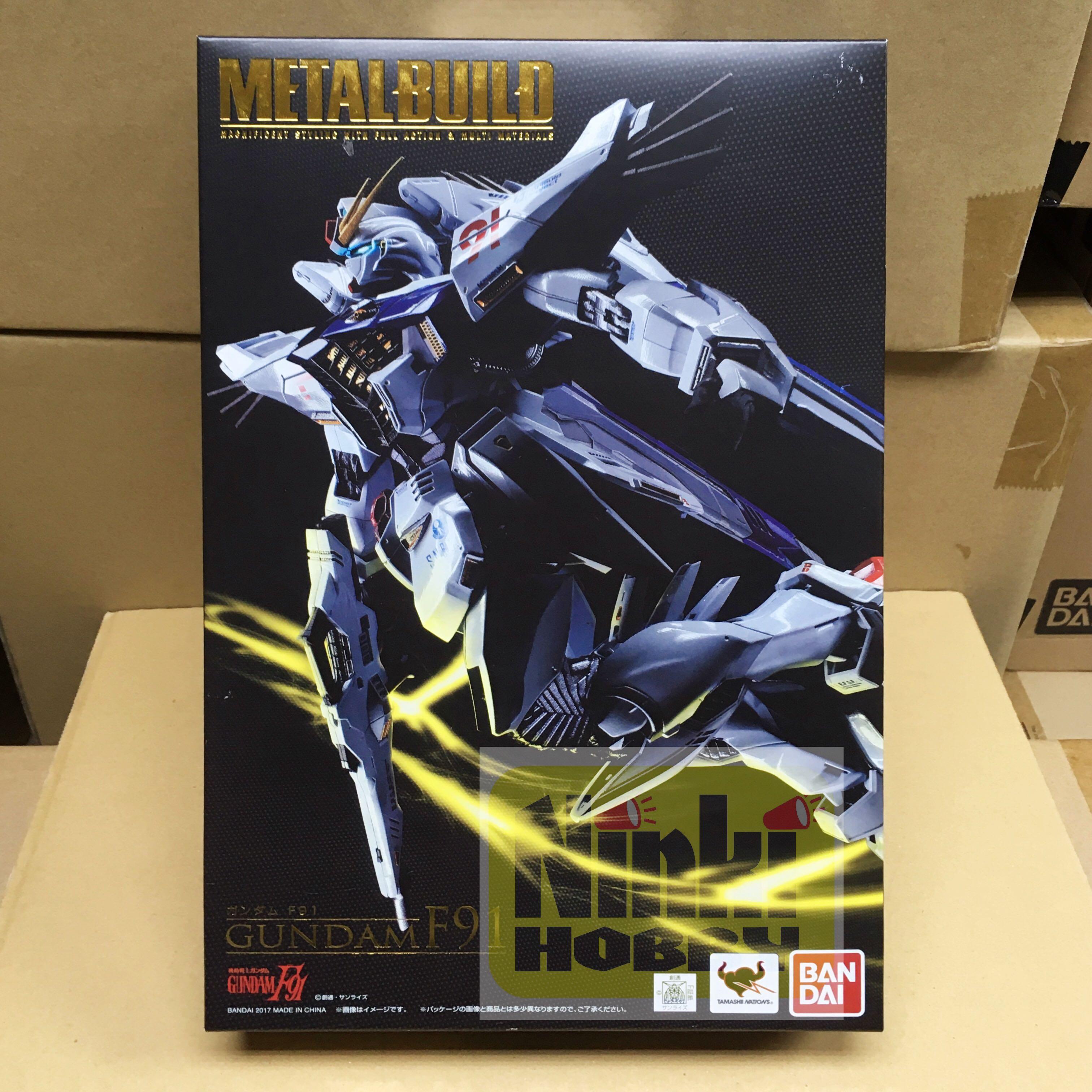 Bandai Metal Build Gundam Formula 91 機動戰士 高達 F91 連MSV Option Set, 興趣及遊戲 ...