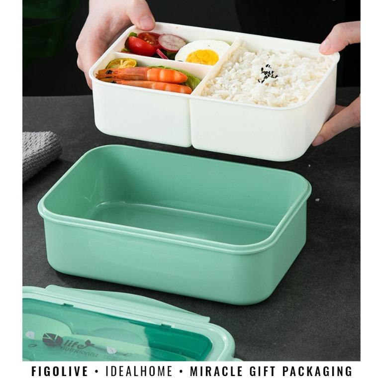 Bento Microwave & Freeze Safe lunch box for kids / Adults - PP5 1400 ML ...