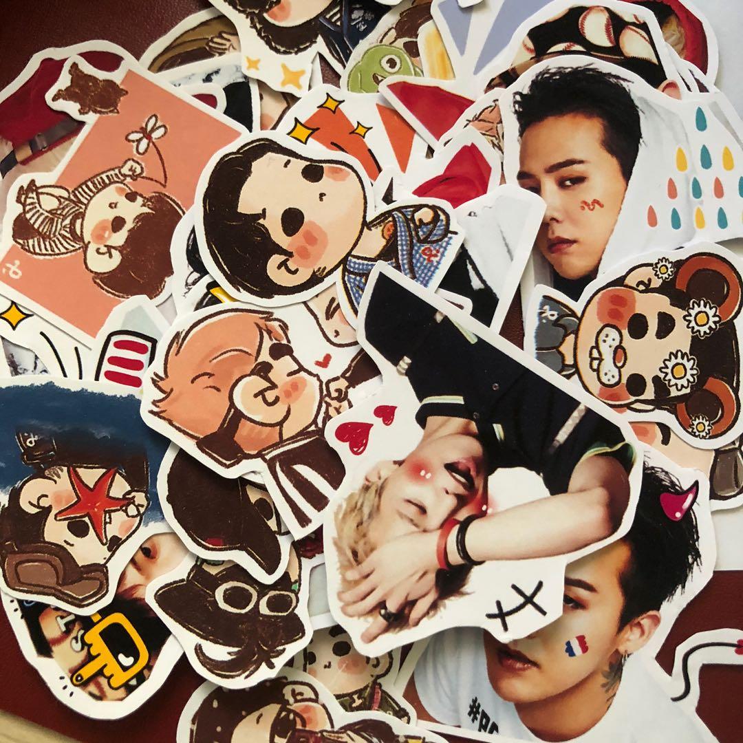 BIGBANG/GDRAGON stickers, Hobbies & Toys, Stationery & Craft, Other ...
