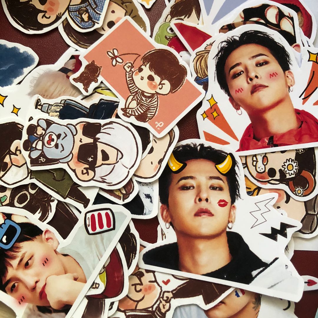 BIGBANG/GDRAGON stickers, Hobbies & Toys, Stationery & Craft, Other ...