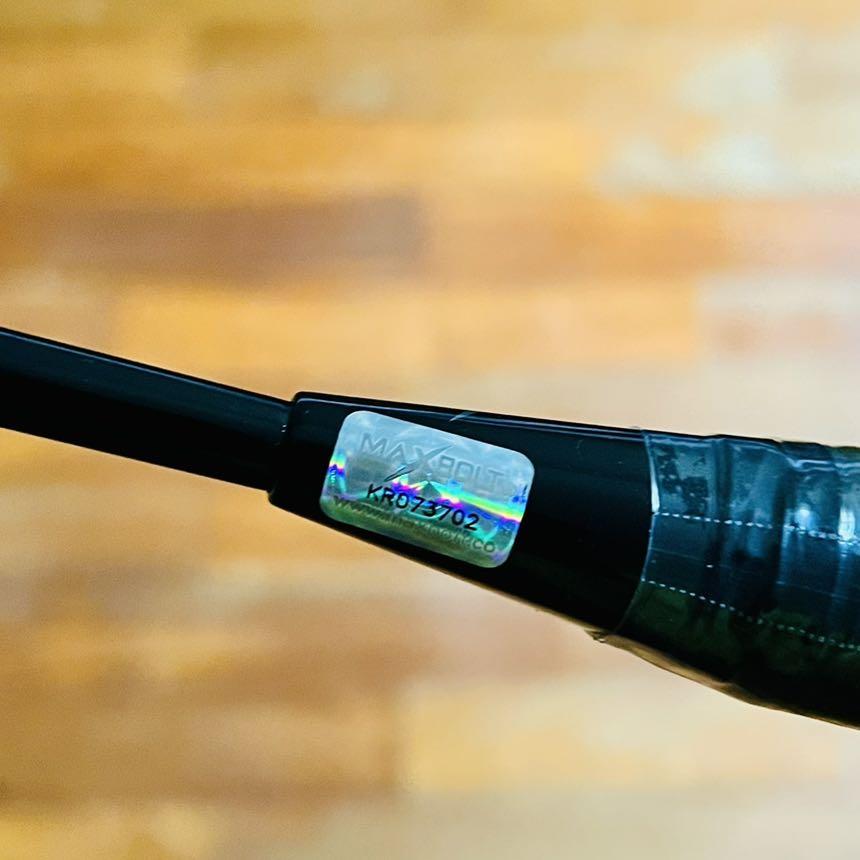 Brand New Maxbolt Woven Limited Badminton Engineered in Korea Racket ...