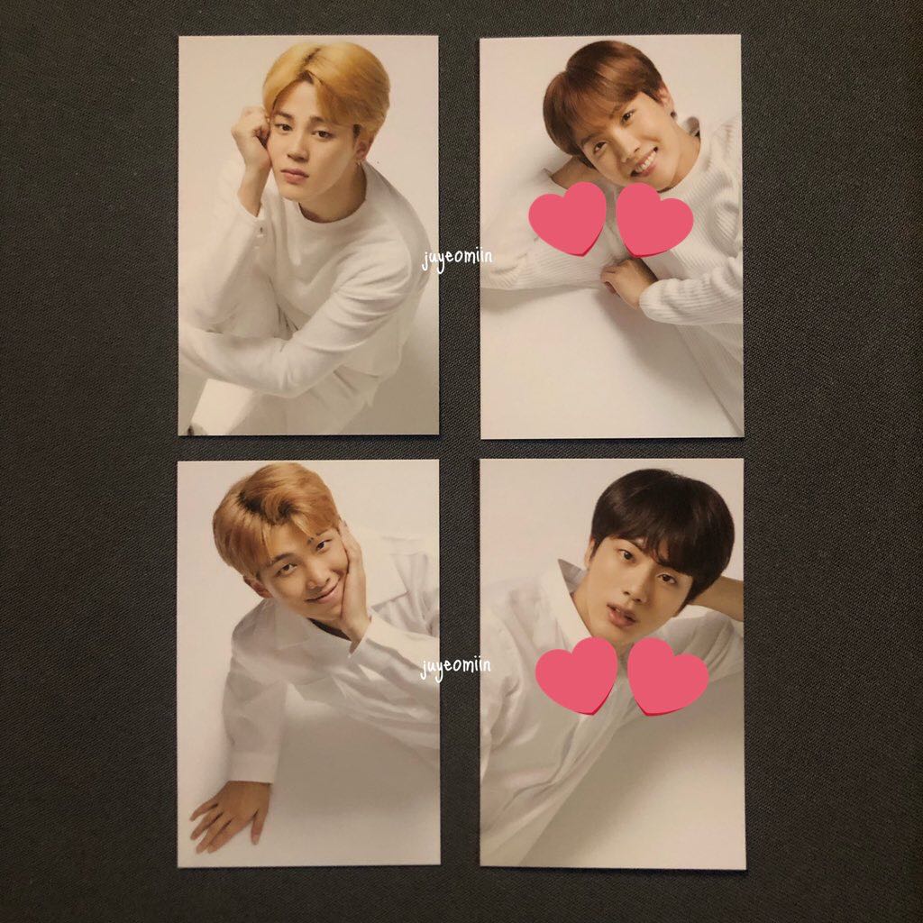 bts x vt cosmetics official photocards [jimin & namjoon], Hobbies ...
