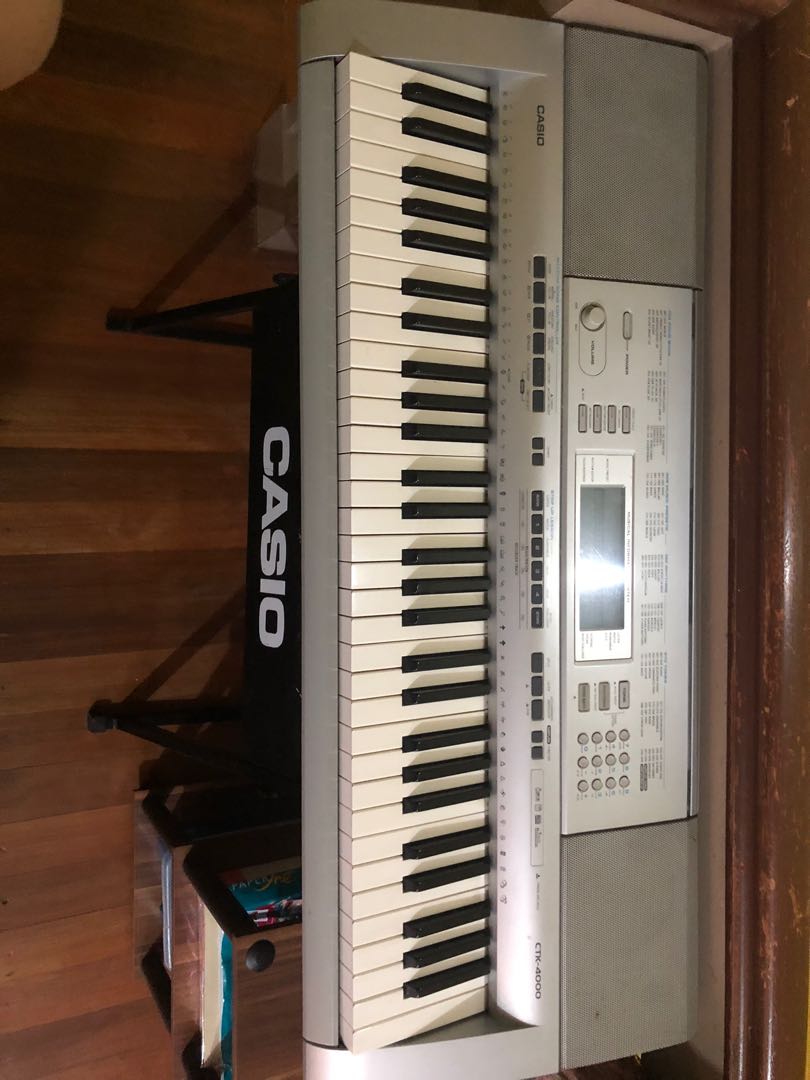 Casio CTK-4000 Piano Keyboard, Hobbies & Toys, Music & Media, Musical ...