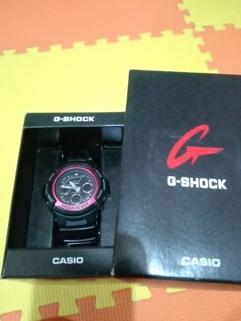 Casio g shock water resistance, Fesyen Pria, Jam Tangan di Carousell