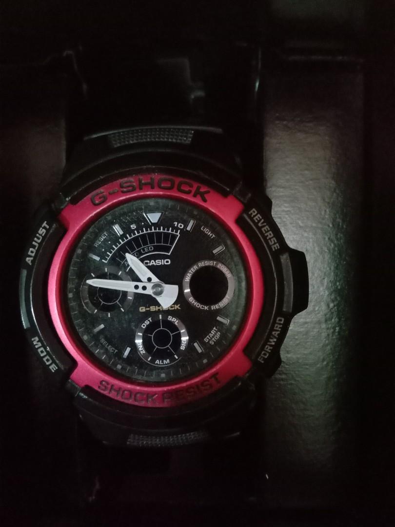 Casio g shock water resistance, Fesyen Pria, Jam Tangan di Carousell