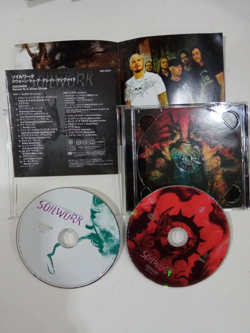 CD Soilwork - Sworn to a great divide limited edition (CD+DVD), Hobbies ...