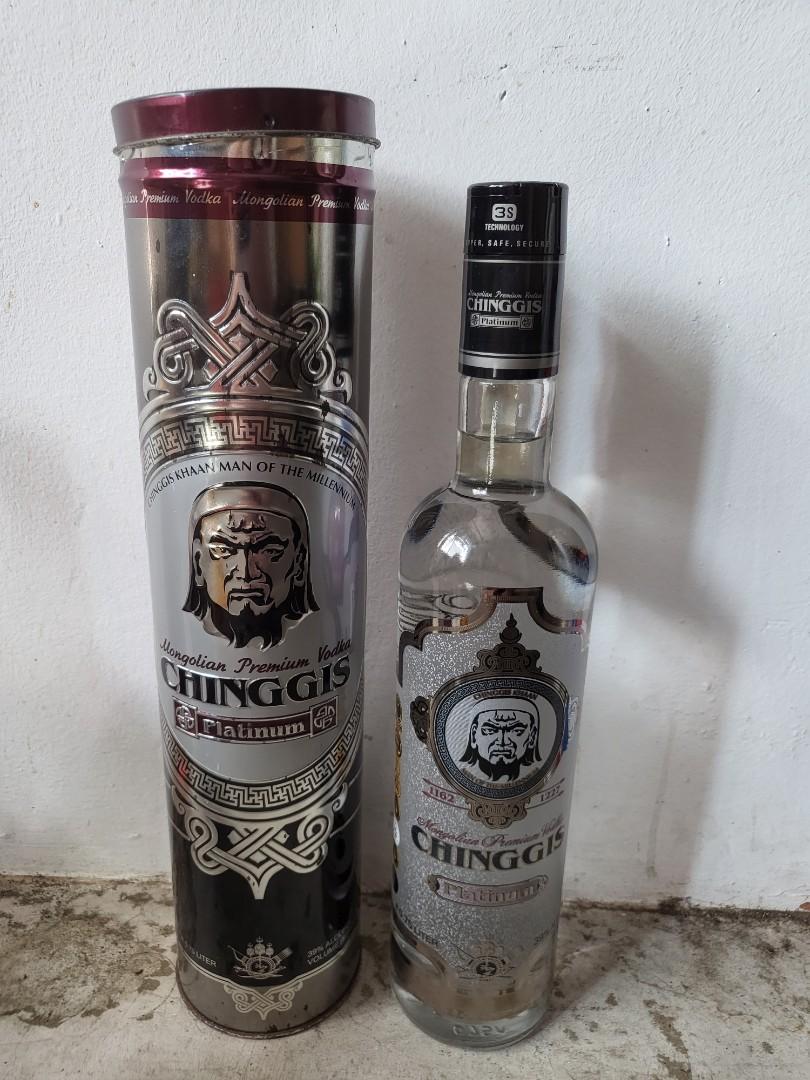 Chinggis Platinum Mongolian Premium Vodka 750ml, Food & Drinks ...