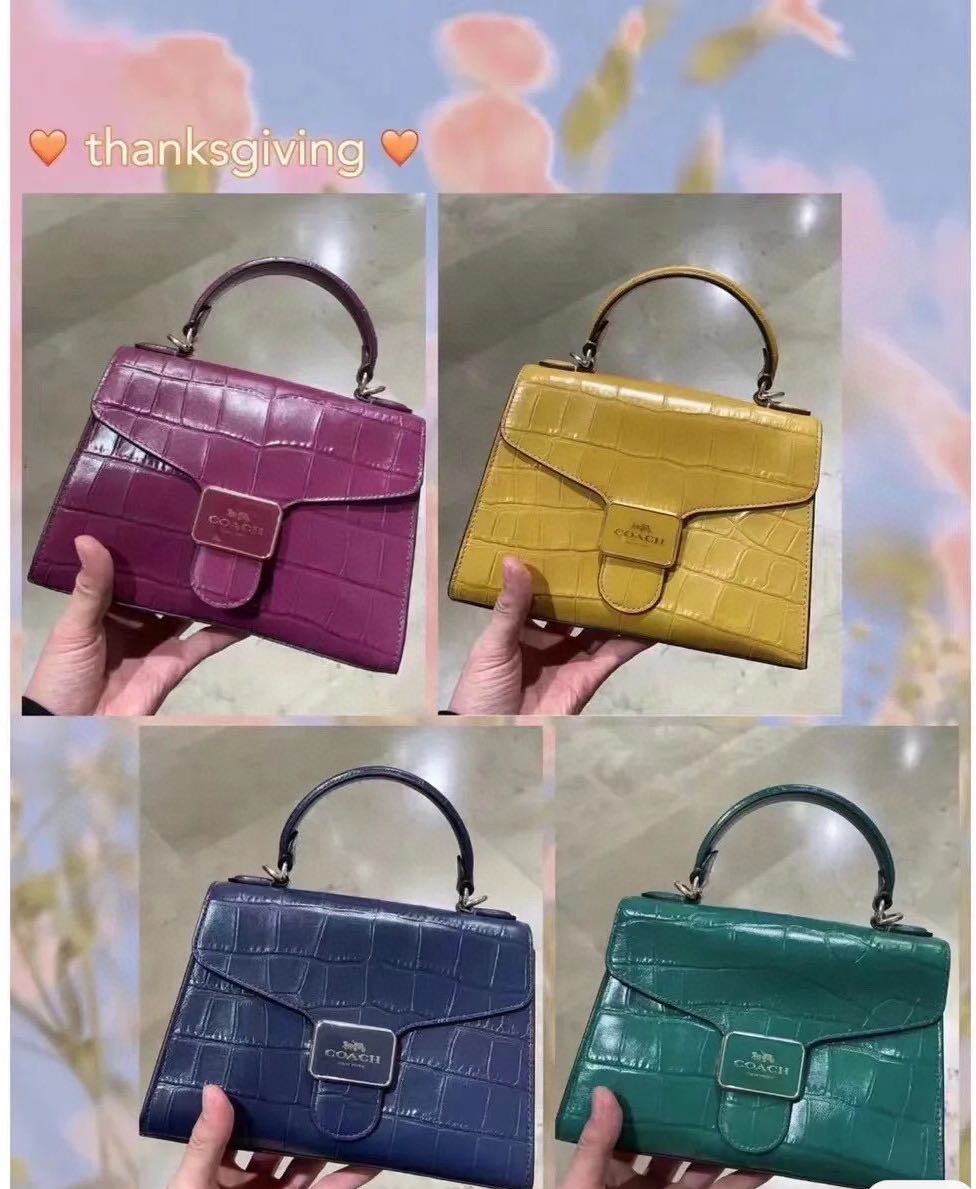 Coach Pepper Satchel, Women's Fashion, Bags & Wallets, Cross-body Bags ...