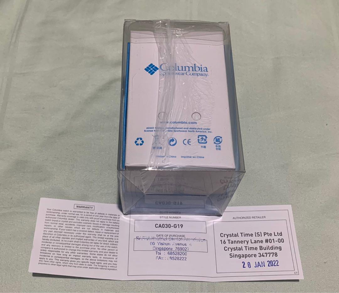 Columbia Watch, Luxury, Watches on Carousell