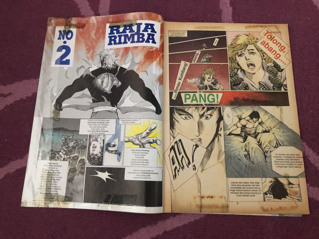 Comic @ Komik Raja Rimba No. 1, 2, 8, 9 & 10, Hobbies & Toys, Books ...