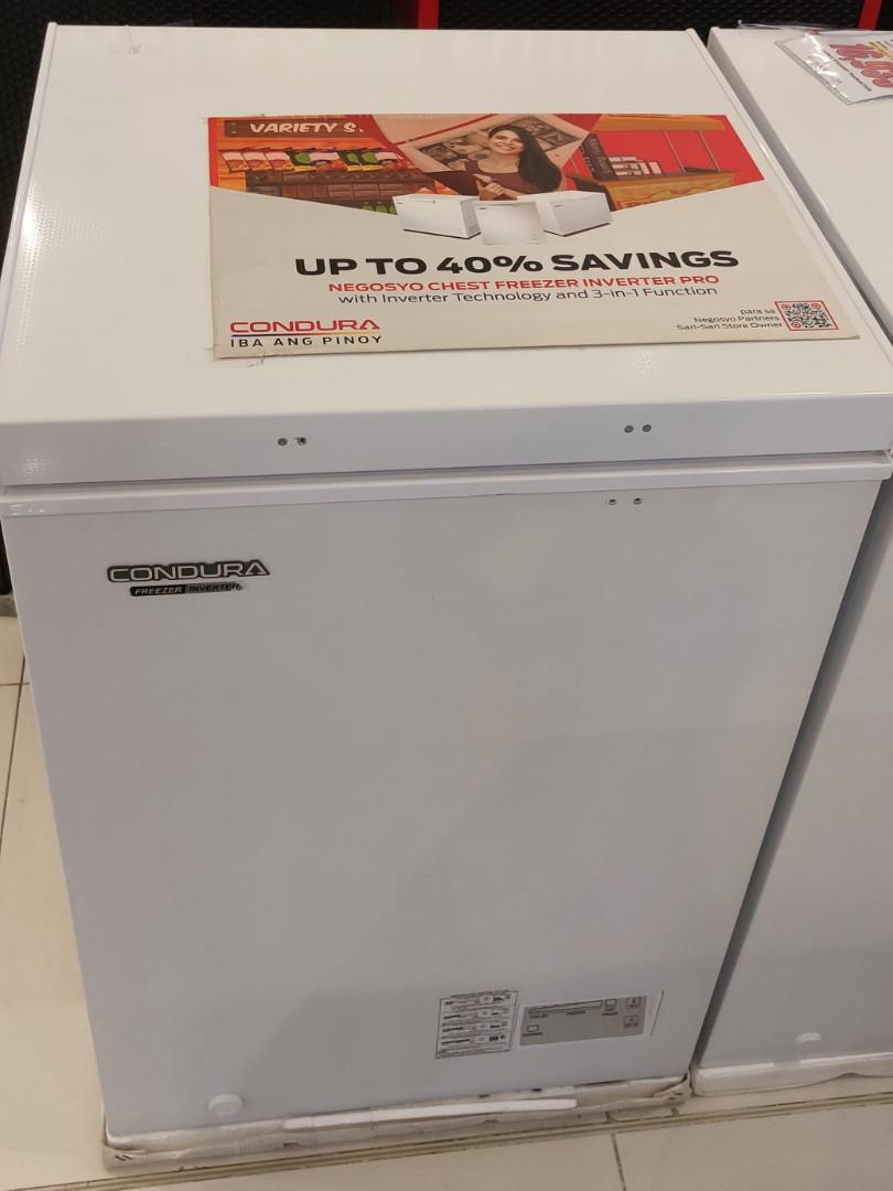 CONDURA INVERTER CHEST FREEZER, TV & Home Appliances, Kitchen ...