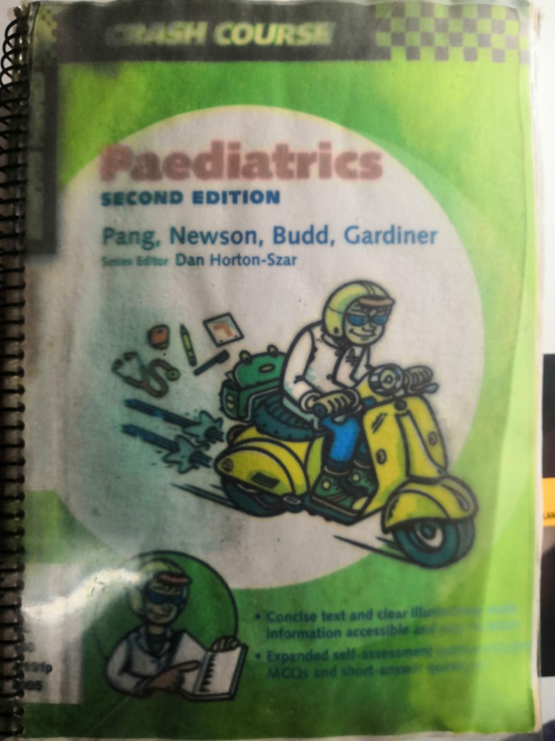 Crash Course Paediatrics, Hobbies & Toys, Books & Magazines, Textbooks ...