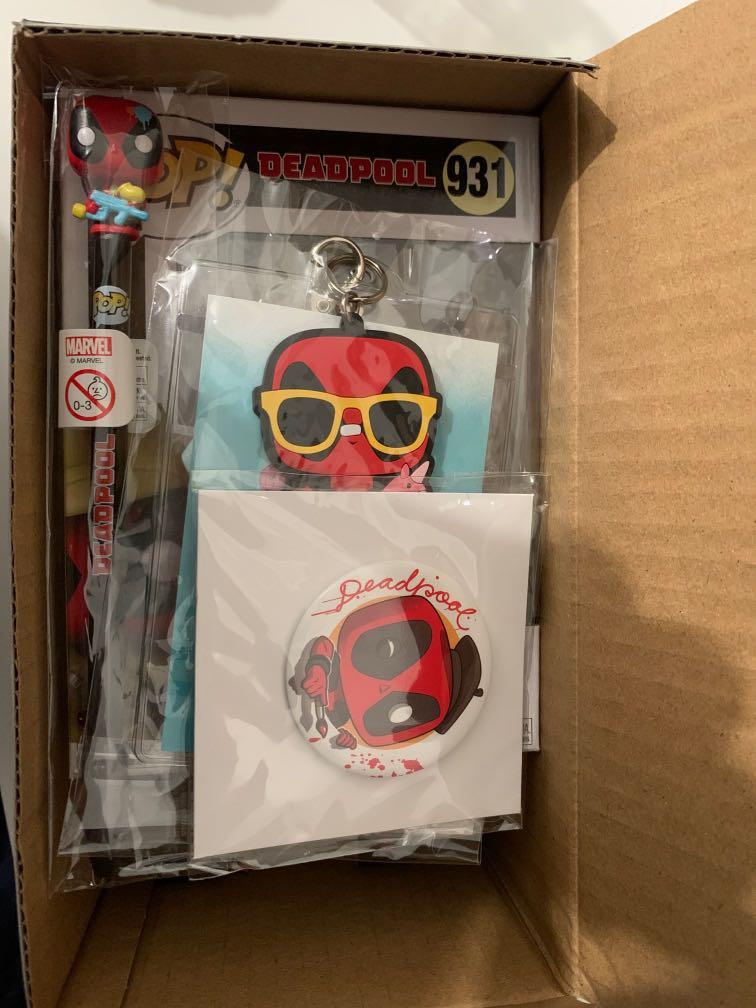 Funko deadpool bucketlist set, Hobbies & Toys, Toys & Games on Carousell