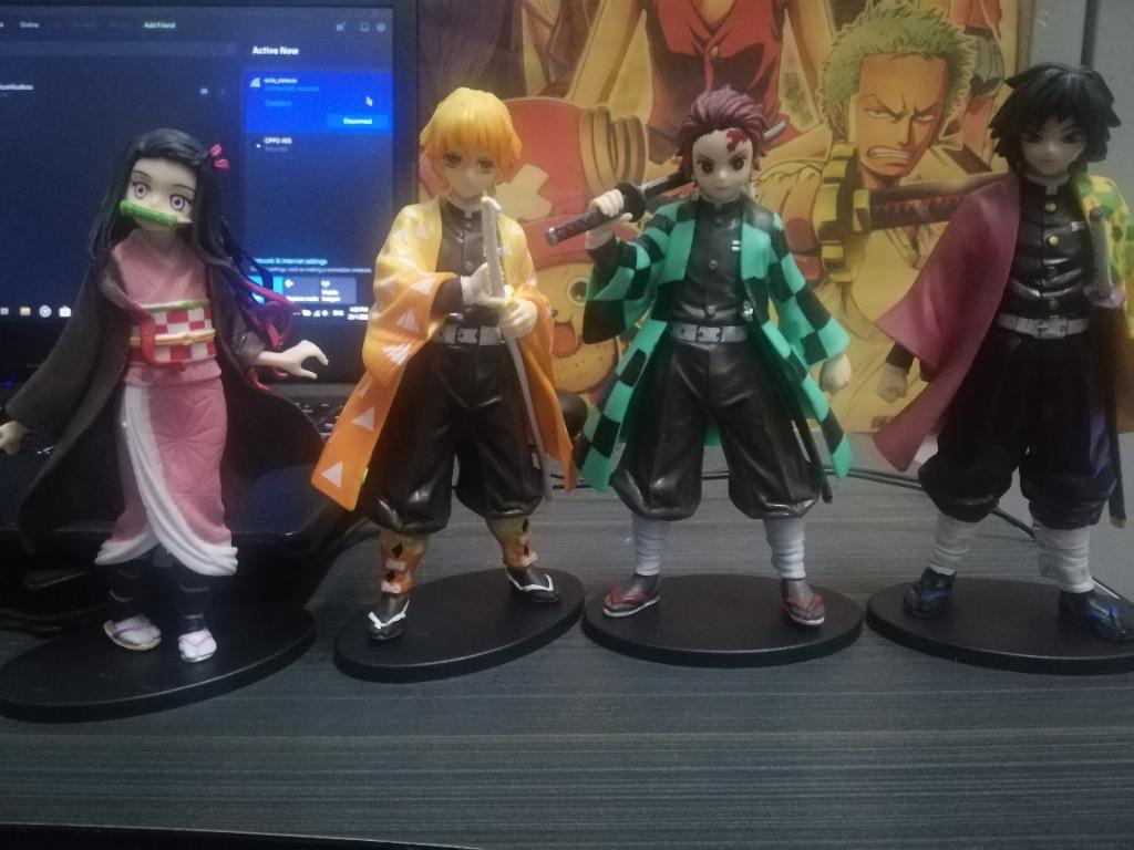 Demon slayer figure nezuko, tanjiro, zenitsu,ginyu. , Hobbies & Toys ...