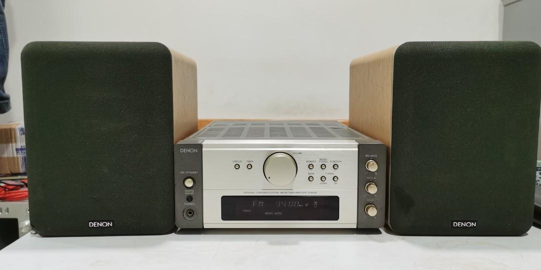 DENON PERSONAL COMPONENT SYSTEM/AM-FM TUNER AMPLIFIER UDRA-M7, 音響器材 ...