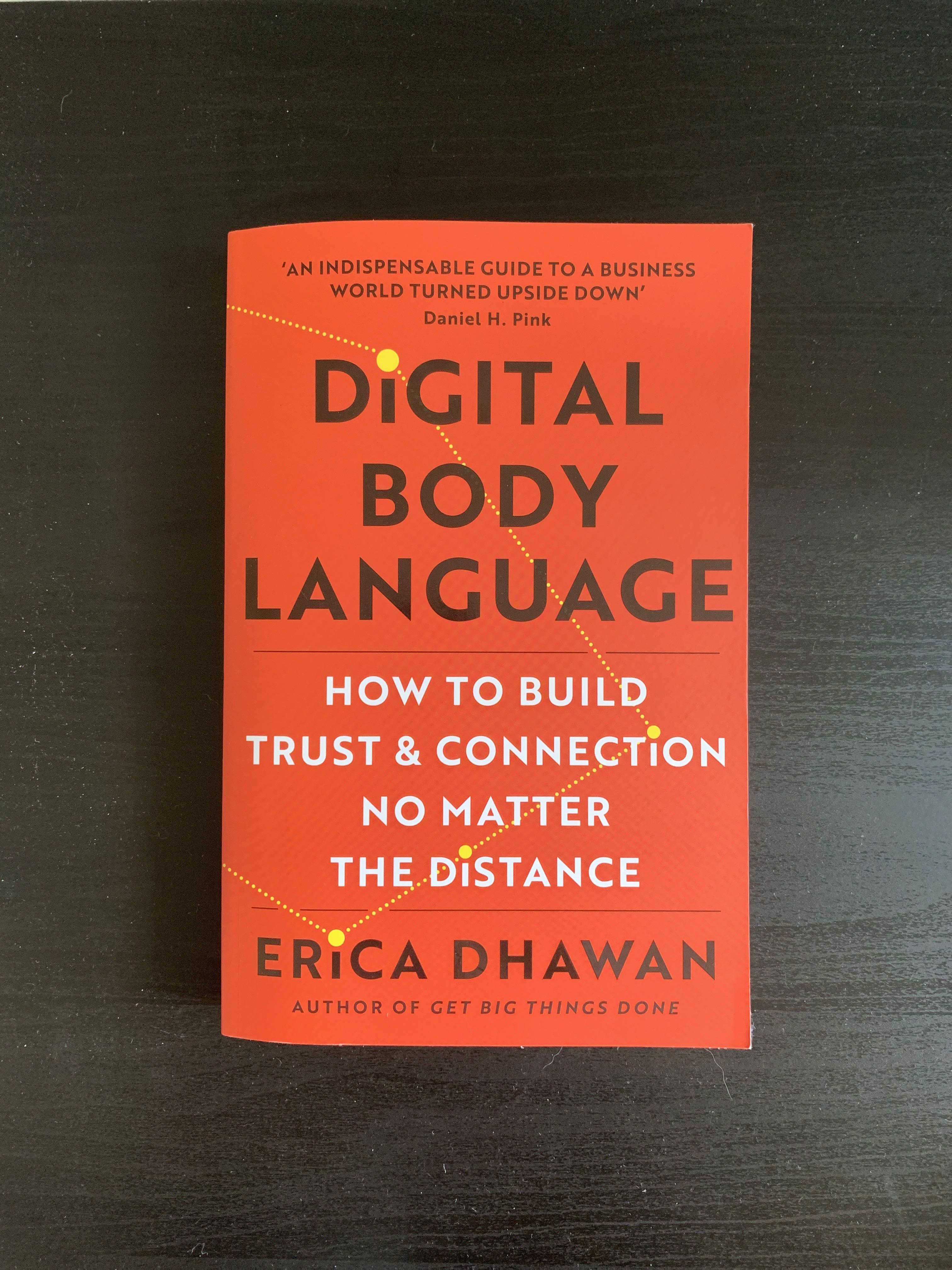 Digital Body Language by Erica Dhawan, Hobbies & Toys, Books ...