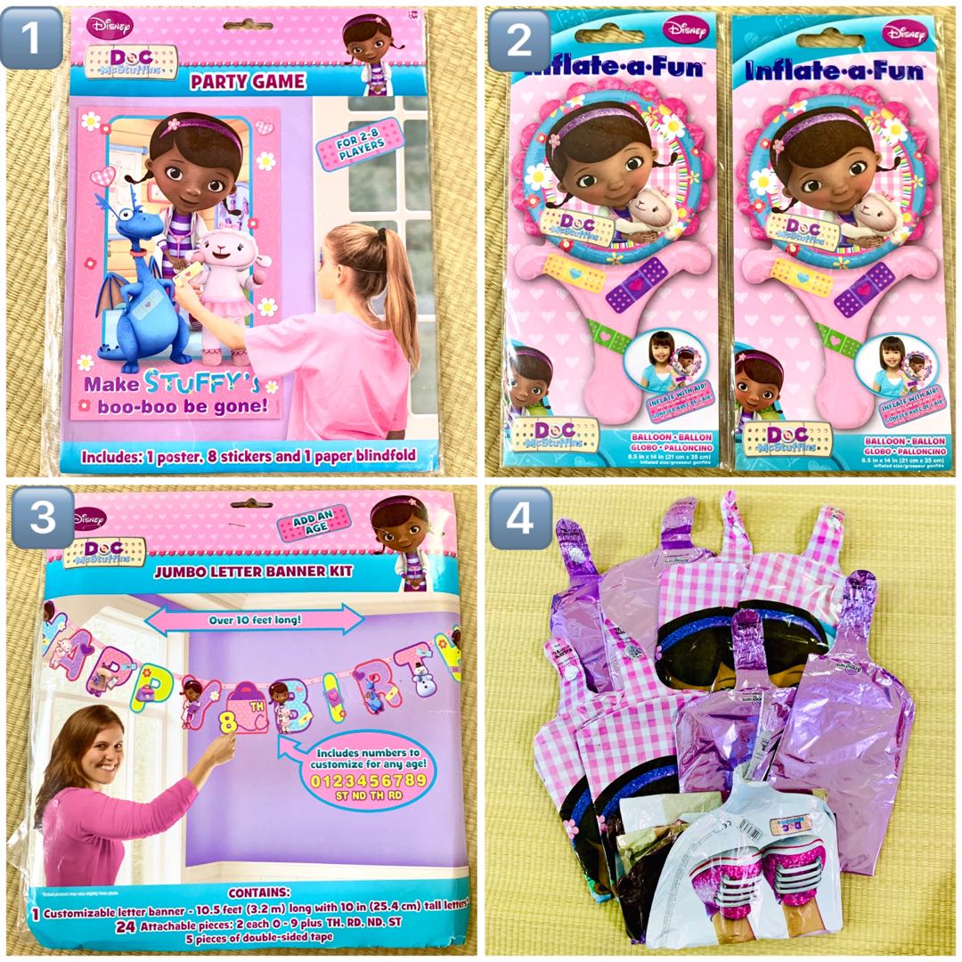 Disney Junior Doc McStuffins Mc Stuffins Amscan Designware Birthday ...