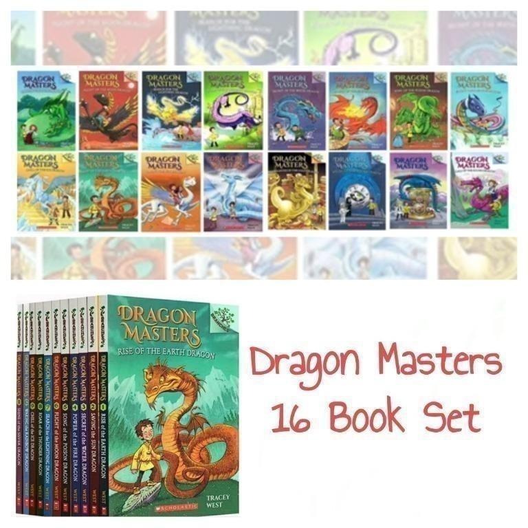 Dragon Masters 16 Book Set, Hobbies & Toys, Books & Magazines, Children ...