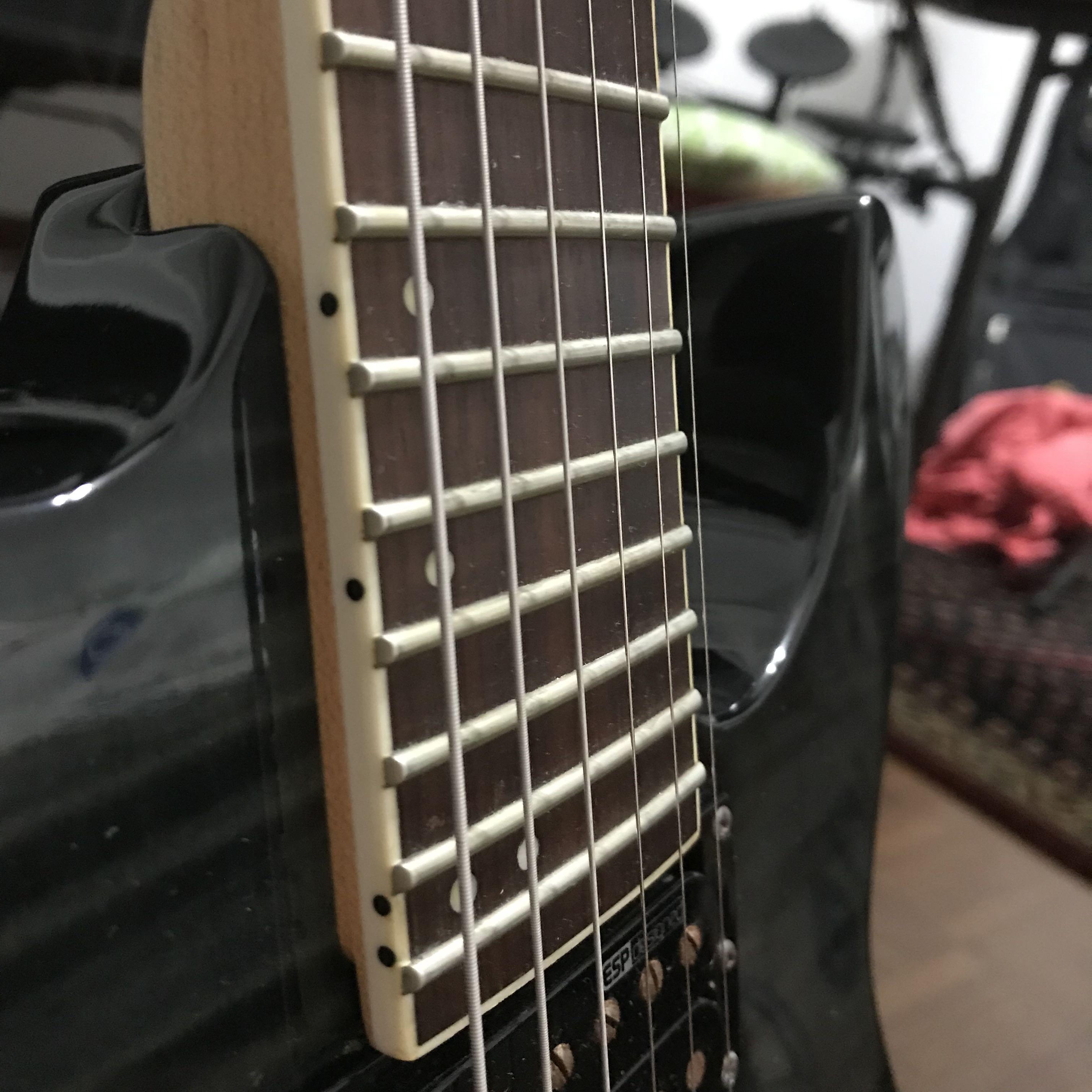 ESP LTD M200 FM Electric Guitar with Floyd Rose Bridge, Hobbies & Toys ...