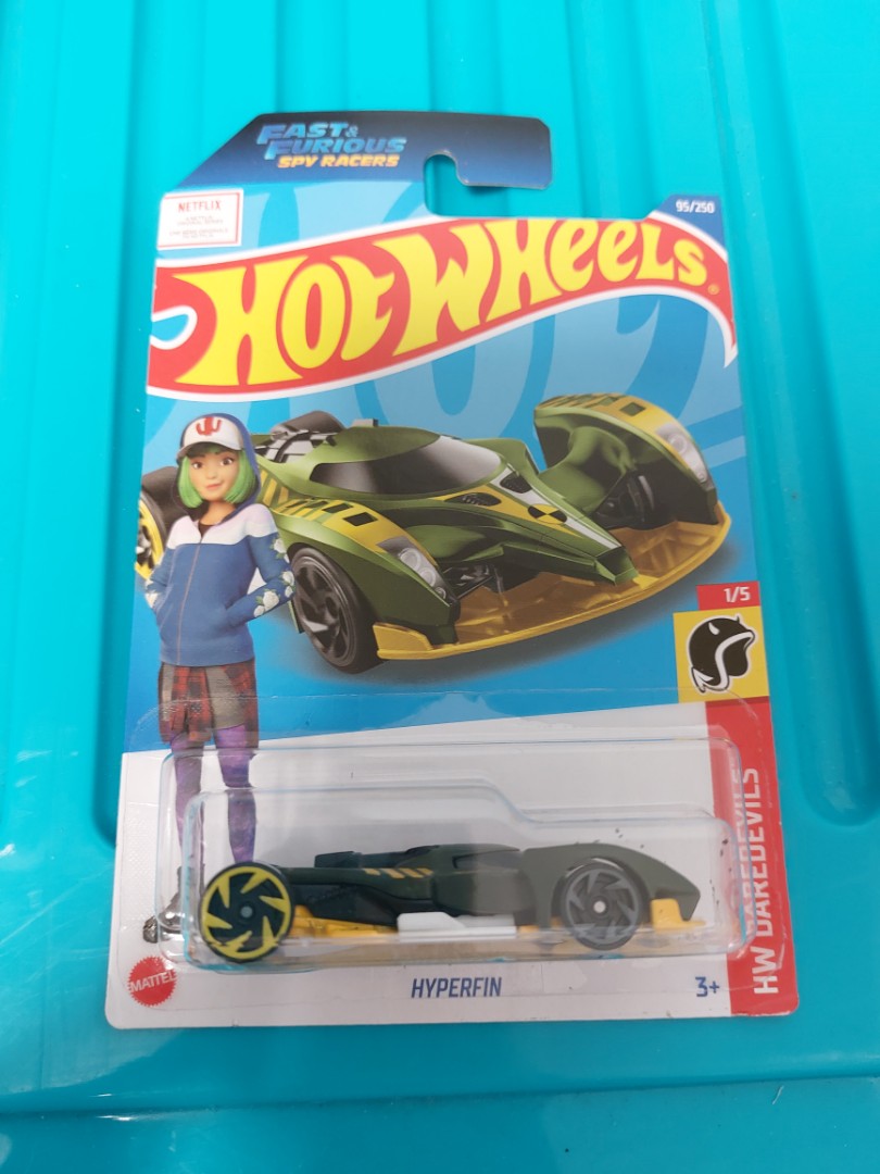 【Fast and furious spy racer Hyperfin】[新車推介]全新狂野時速玩命時速：間諜飛車手風火輪深綠色 ...