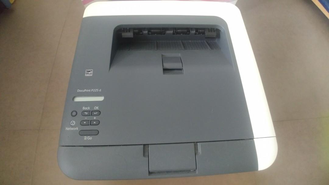Fuji Xerox DocuPrint P225 d Network Laser Printer, Computers & Tech ...