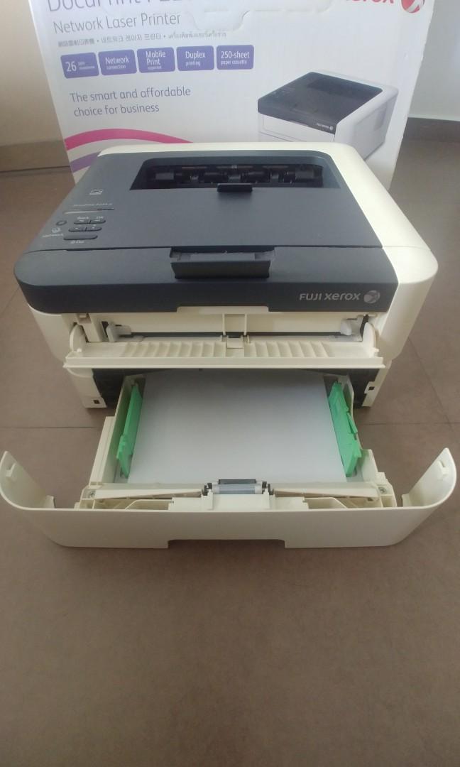 Fuji Xerox DocuPrint P225 d Network Laser Printer, Computers & Tech ...