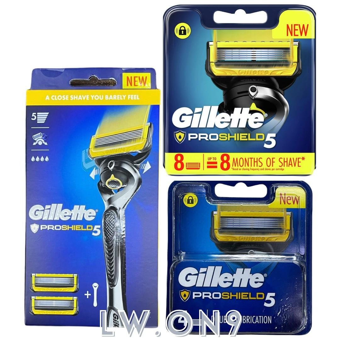 GILLETTE PROSHIELD 5 AVAILABLE RAZOR AND CARTRIDGES, Beauty & Personal ...