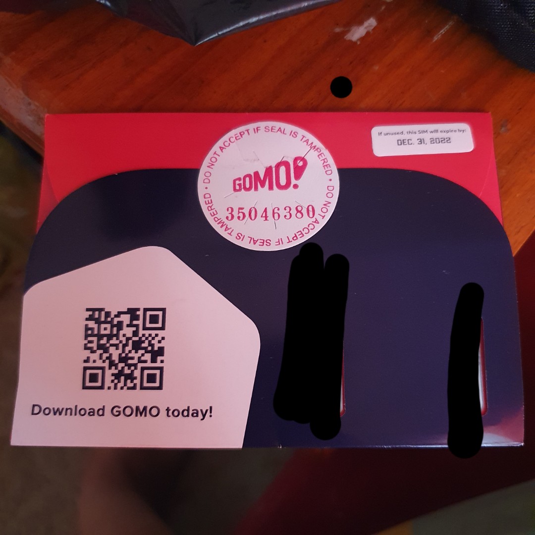 GOMO SIM with 30 GB Data (No Expiry), Computers & Tech, Parts ...