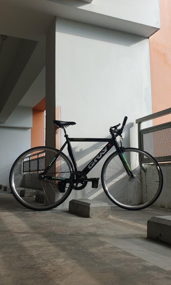 Gray rain fixie frameset urgent!!! Wtt with tsunami tags:engine 11 ...