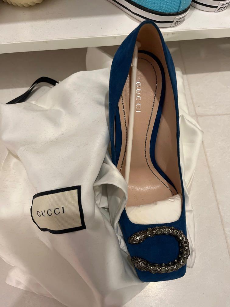 Price reduced Gucci Heels, Women's Fashion, Footwear, Heels on Carousell