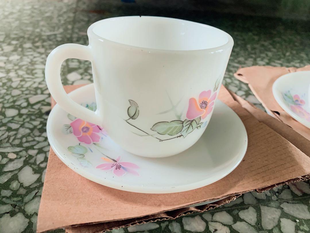 Hanamori Vintage Italian Tea Set, Furniture & Home Living, Kitchenware ...